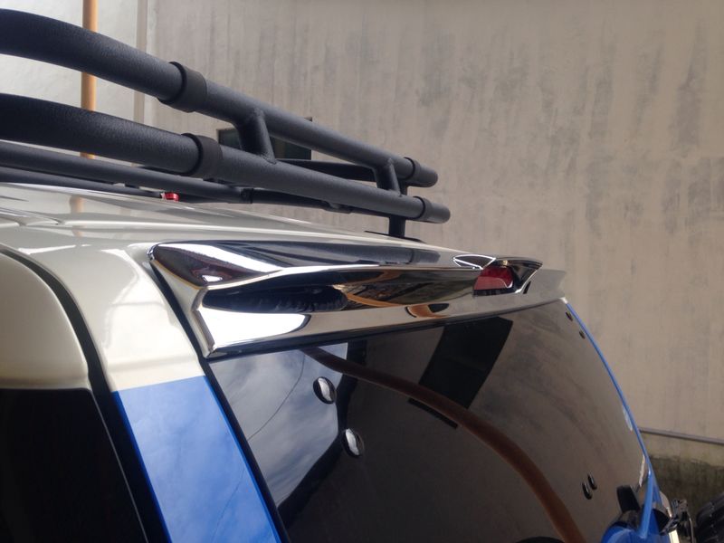 Rear Spoiler Chrome – 4WDCentre